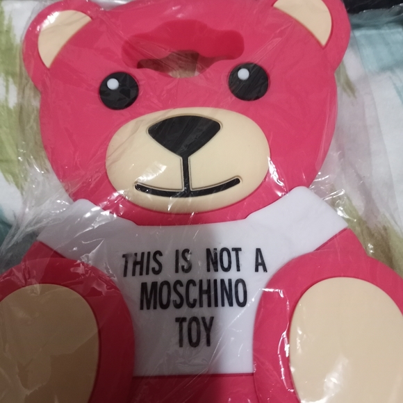 Moschino | Cell Phones & Accessories | Authentic Moschino Phone Rubber ...